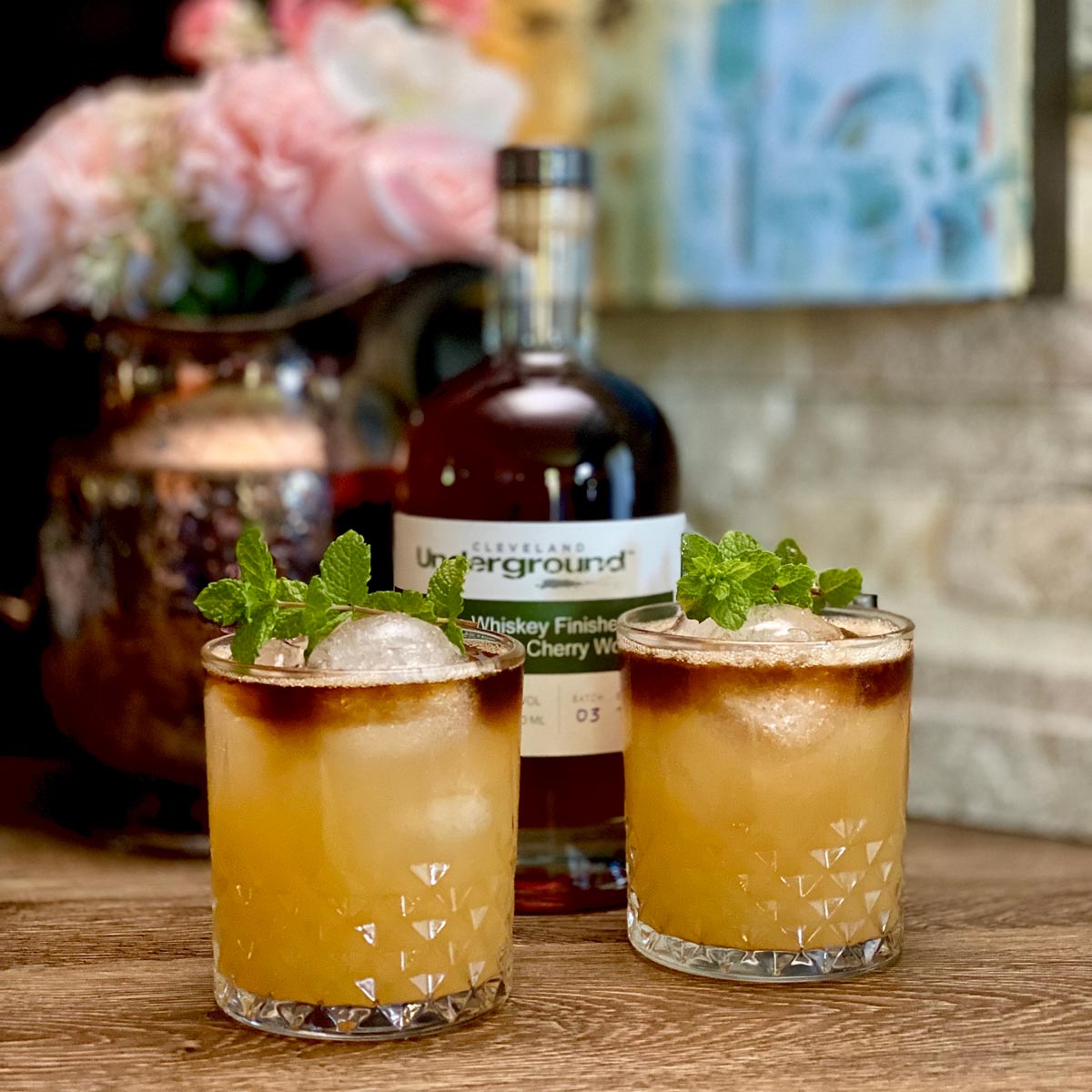 Cleveland Rye Tai - Cleveland Whiskey - September Cocktail