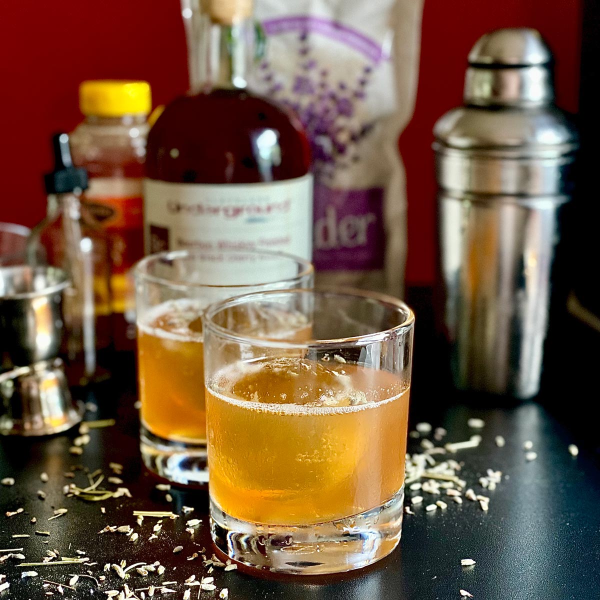 Honey Lavender Rush - Cleveland Whiskey - Summer Cocktail