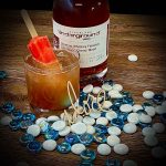 Red, White and Blue Rocket Pop Cocktail - Cleveland Whiskey - Black ...