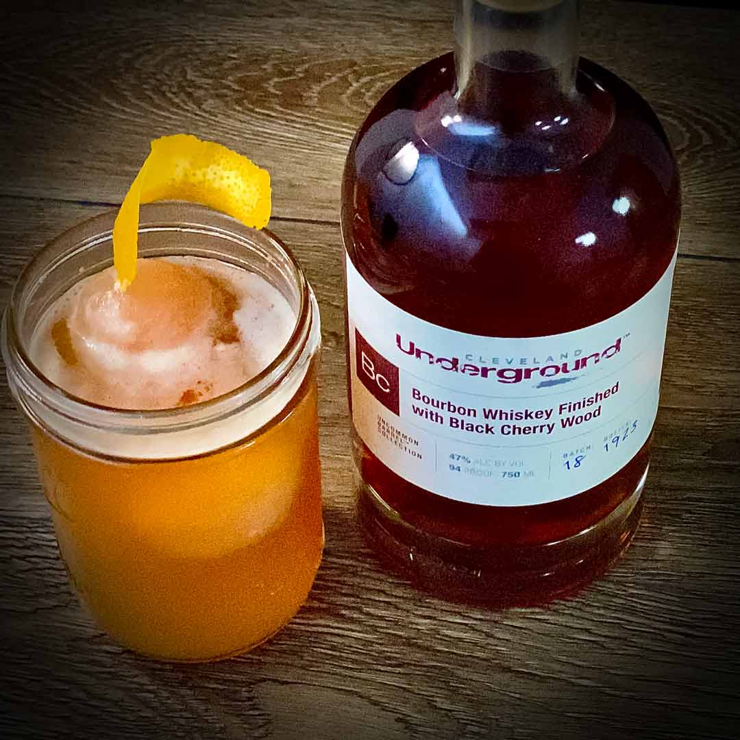 The Whiskey Punch - Cleveland Whiskey - Black Cherry Bourbon